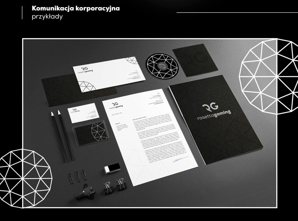 Stworzenie brandingu dla Rosetta Gaming - portfolio | Veneo